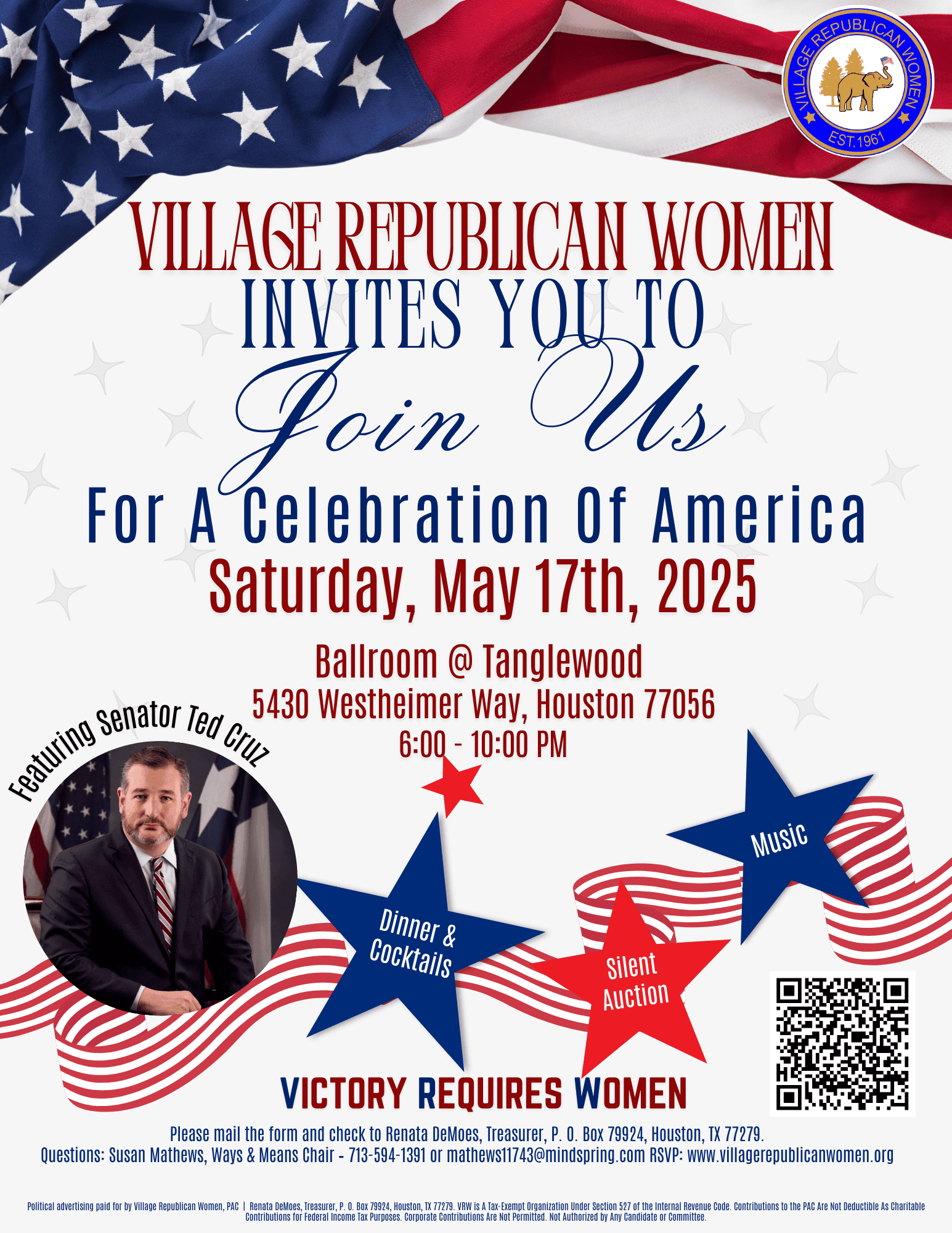 VRW Celebration of America – Village Republican Women
